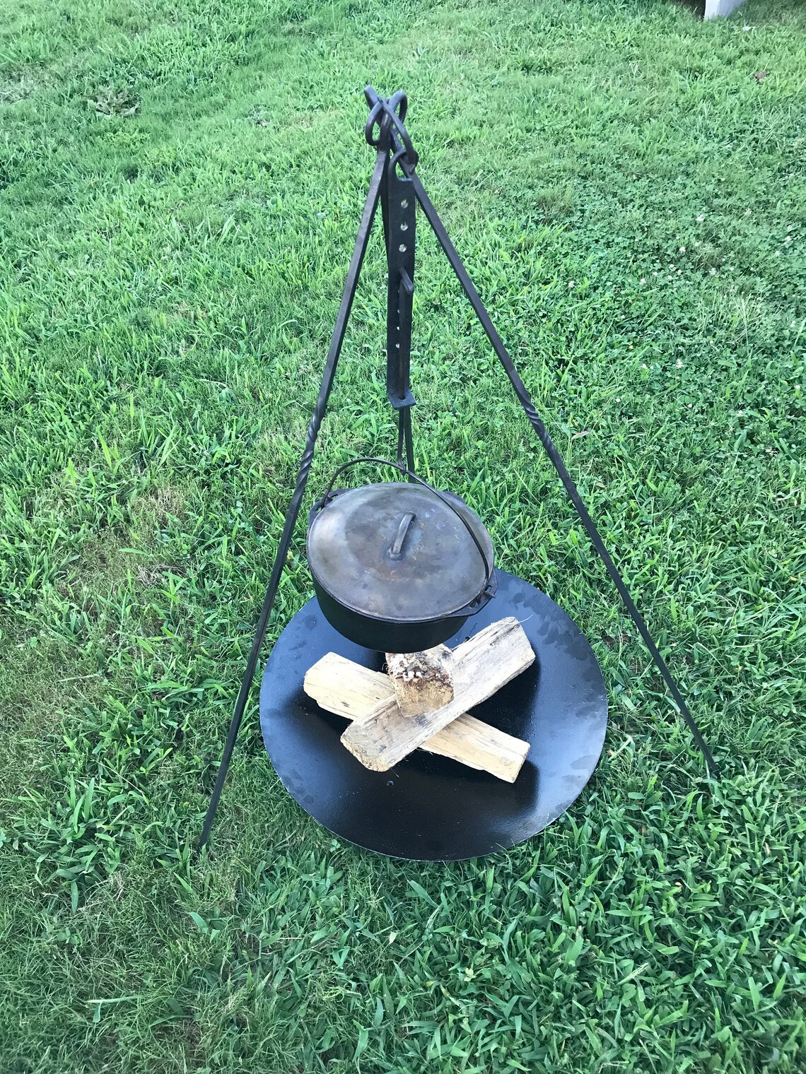 Hand Forged Cooking Tripod - Etsy
