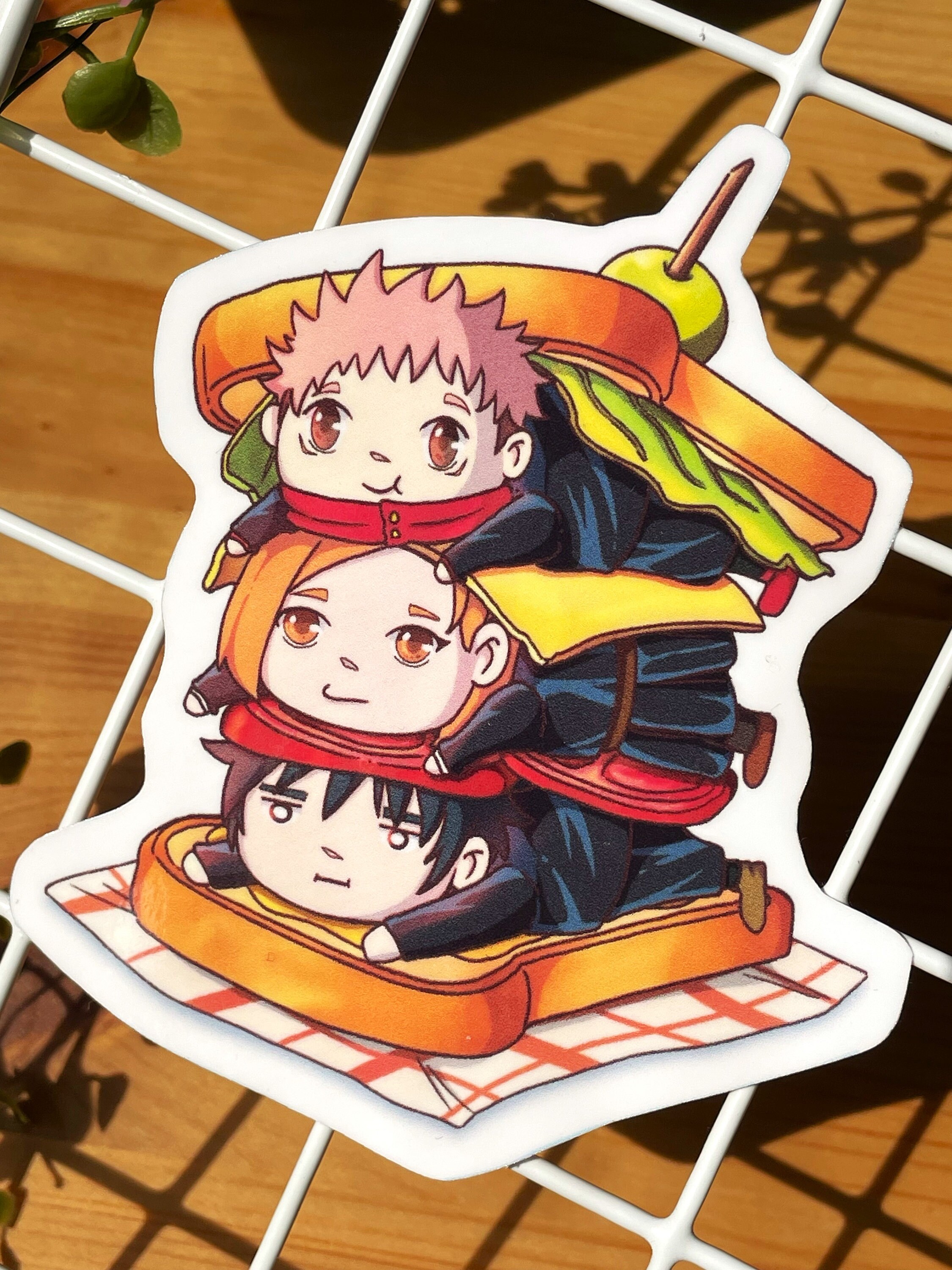 Gojo Meme Sticker JJK Jujutsu Anime Sticker Laptop Sticker Waterproof ...