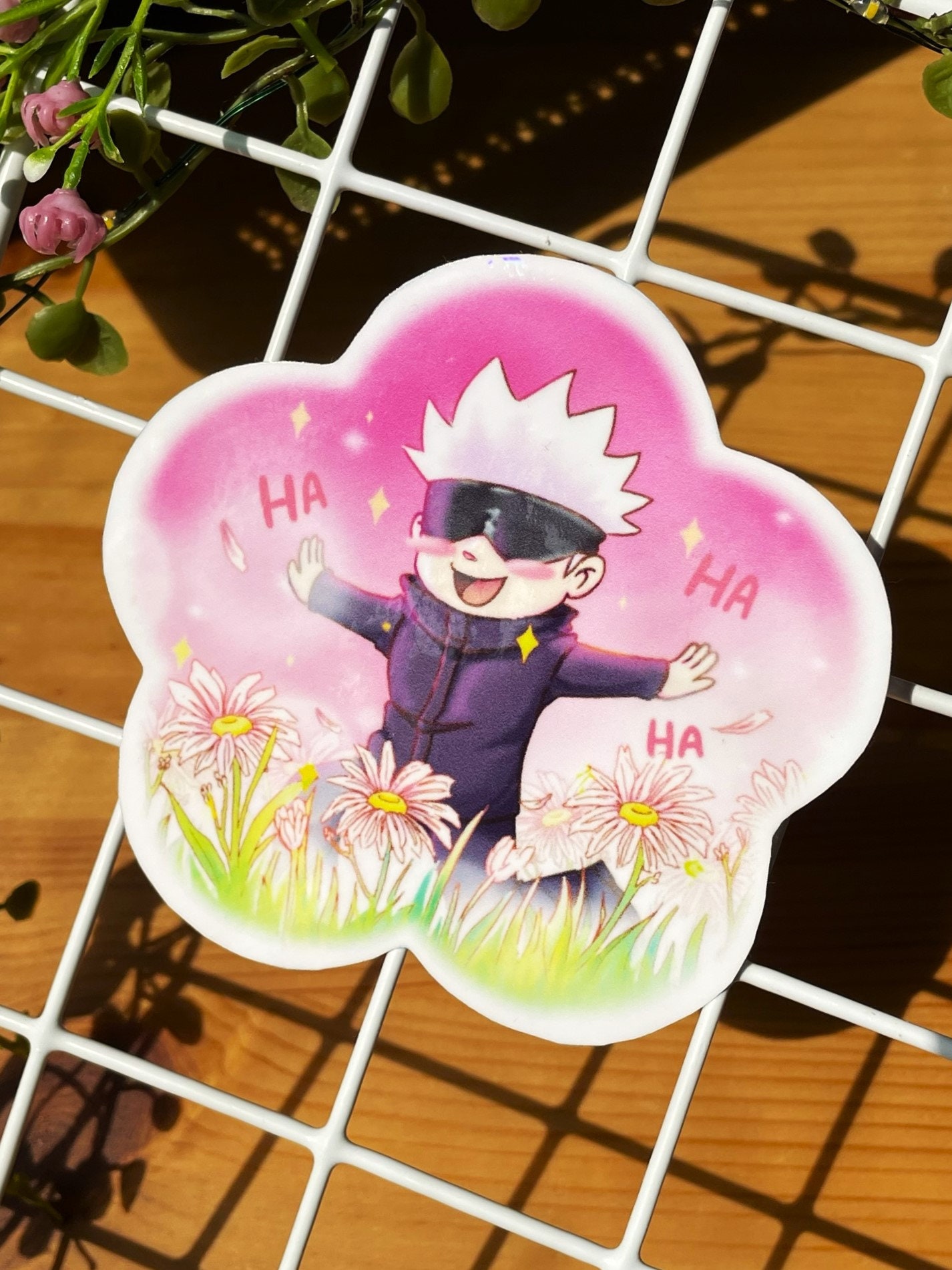 Gojo Meme Sticker JJK Jujutsu Anime Sticker Laptop Sticker Waterproof ...