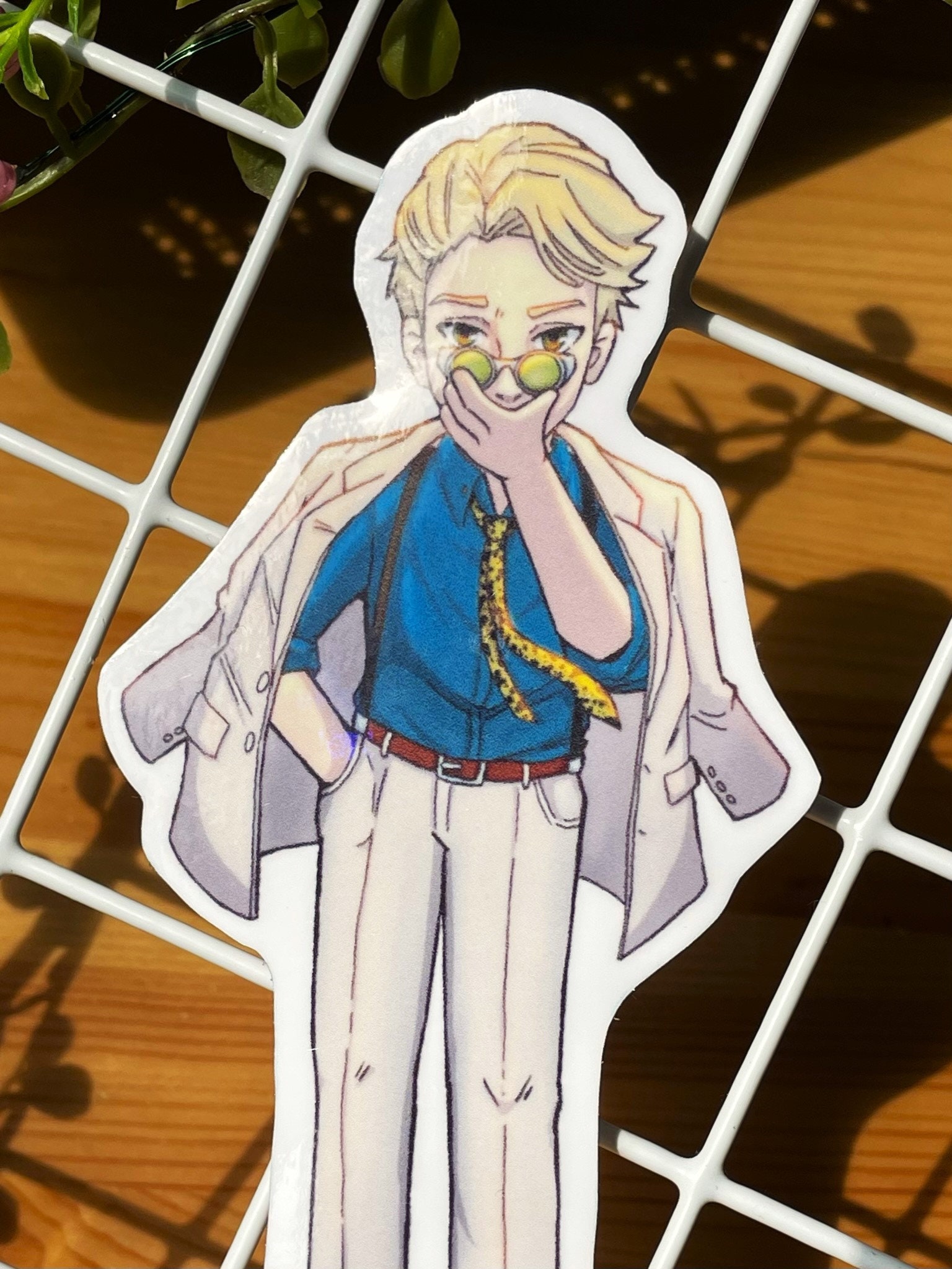 Nanami Kento Sticker JJK Jujutsu Anime Sticker Laptop Sticker ...