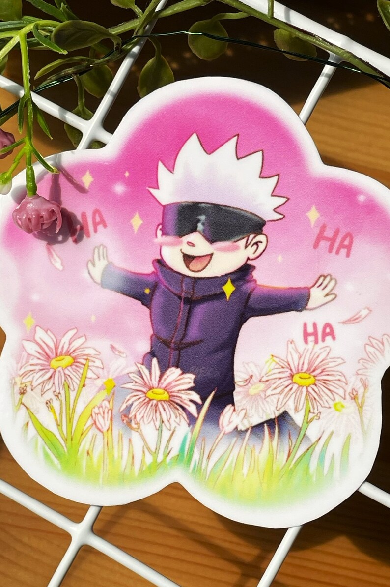 Gojo Meme Sticker JJK Jujutsu Anime Sticker Laptop - Etsy Canada
