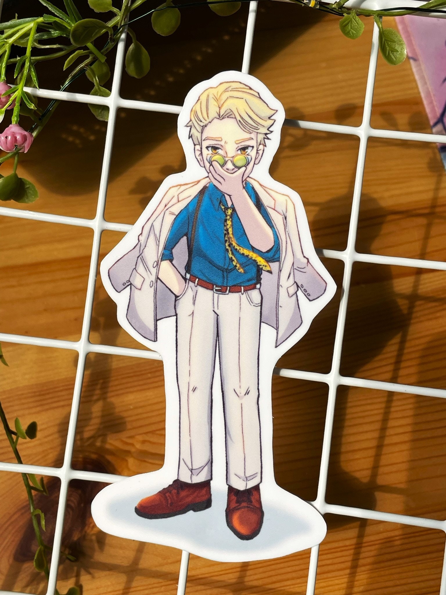 Nanami Kento Sticker JJK Jujutsu Anime Sticker Laptop Sticker ...