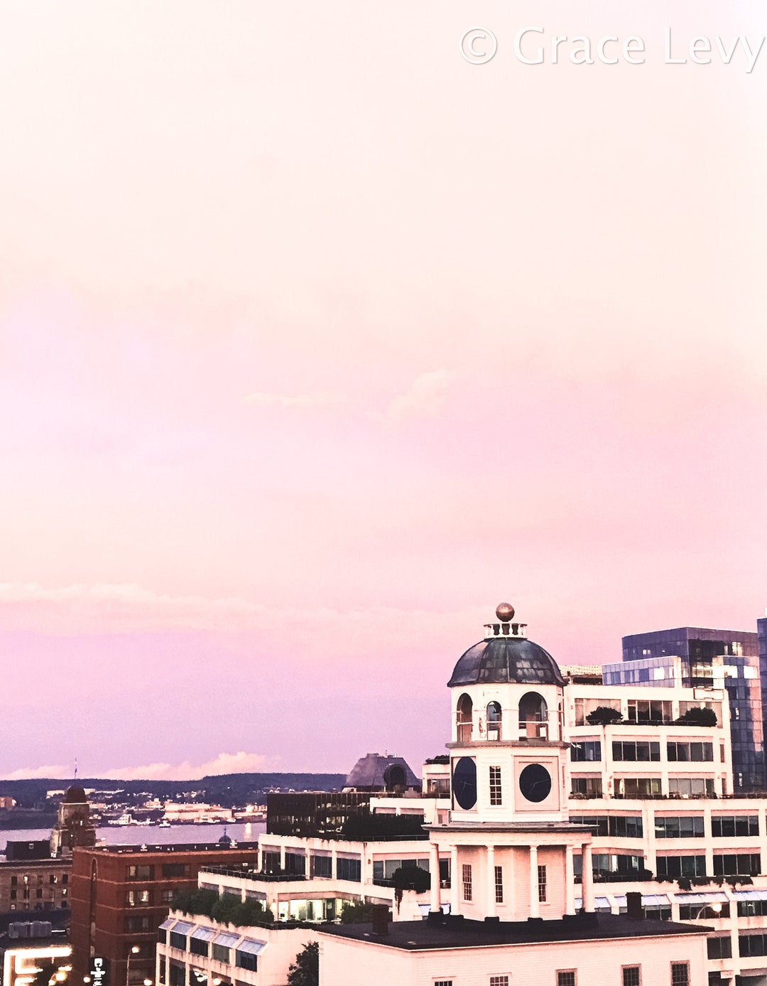Print of the Halifax Citadel at Sunset - Etsy