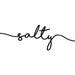 Salty SVG - Etsy