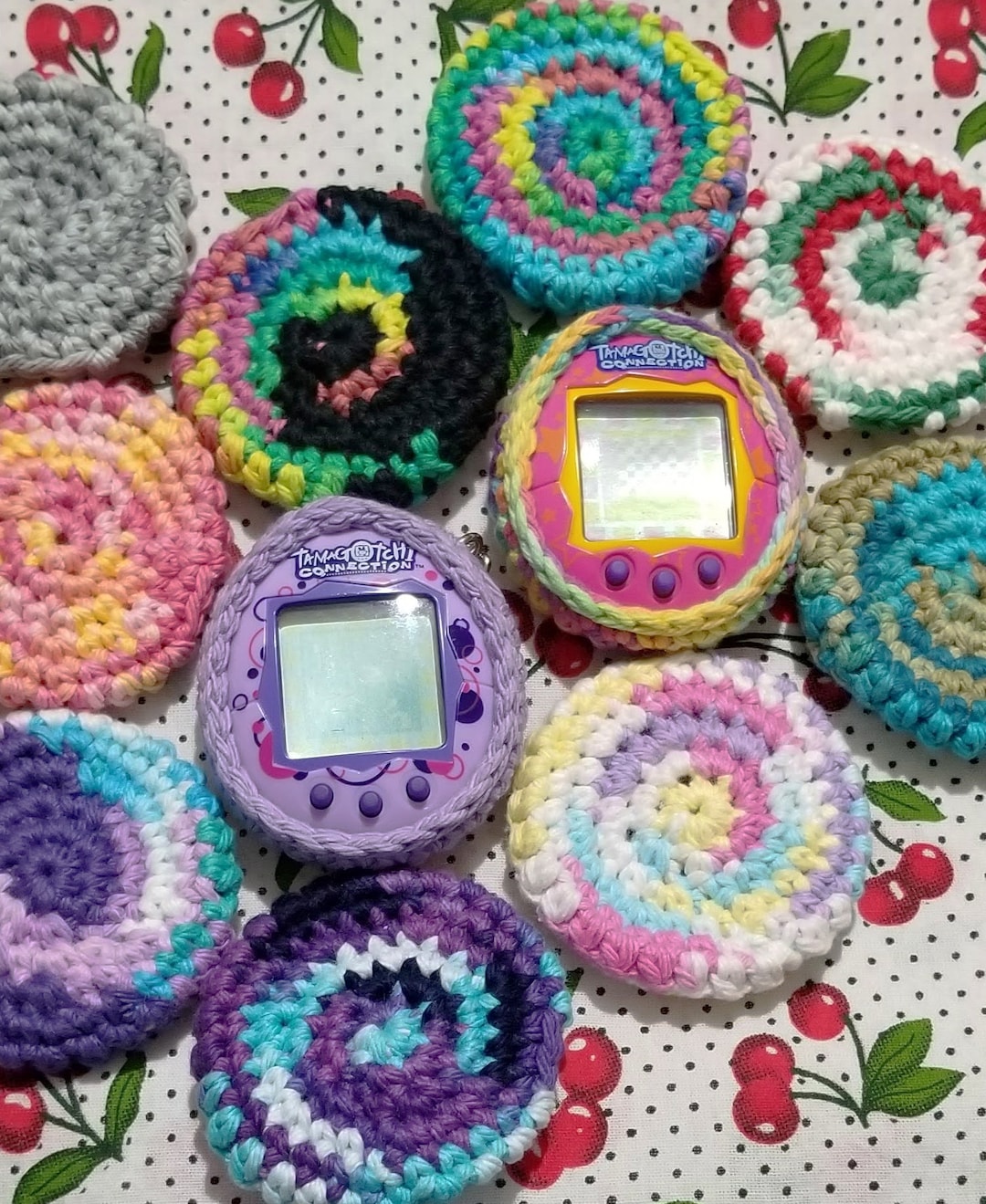 Tamagotchi Connection V1 V2 V6 Crochet Cases COTTON YARN - Etsy