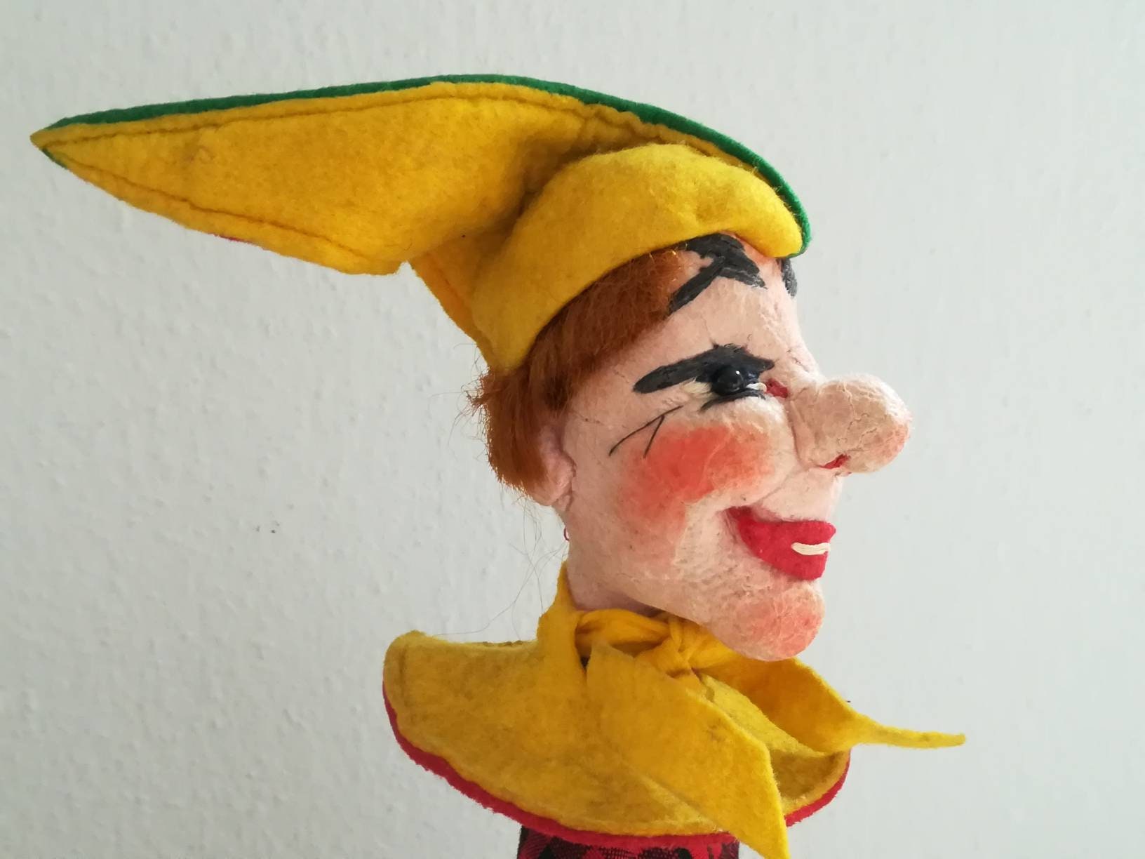 Dresdner Kasperle Künstlerpuppe Curt Meißner 70er Kasper / Kaspar ...