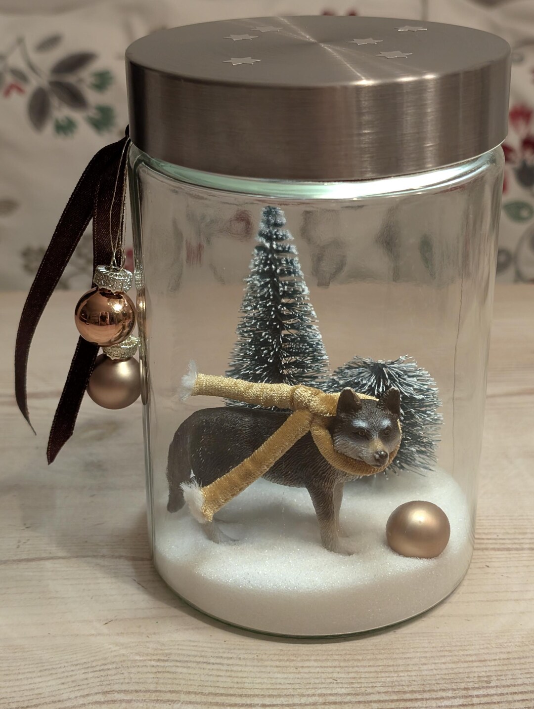 Light-up Glass, Preserving Jar, Canning Jar, Woodland Animals ...