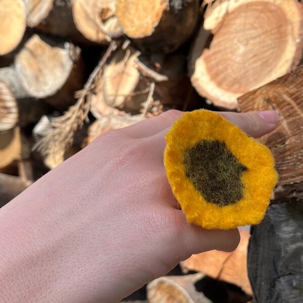 Felt Ring - Etsy UK