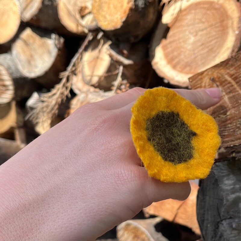 Felt Ring - Etsy UK