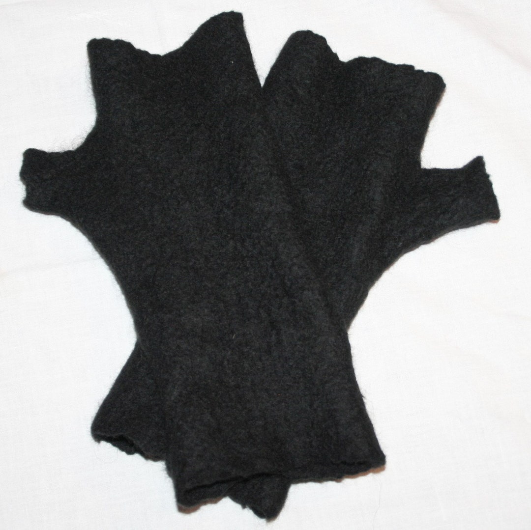 Felt Arm Warmers With Thumb - Etsy