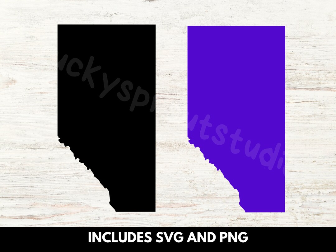 Alberta SVG, Canada Provinces SVG, Alberta Canada, Cut File Design ...