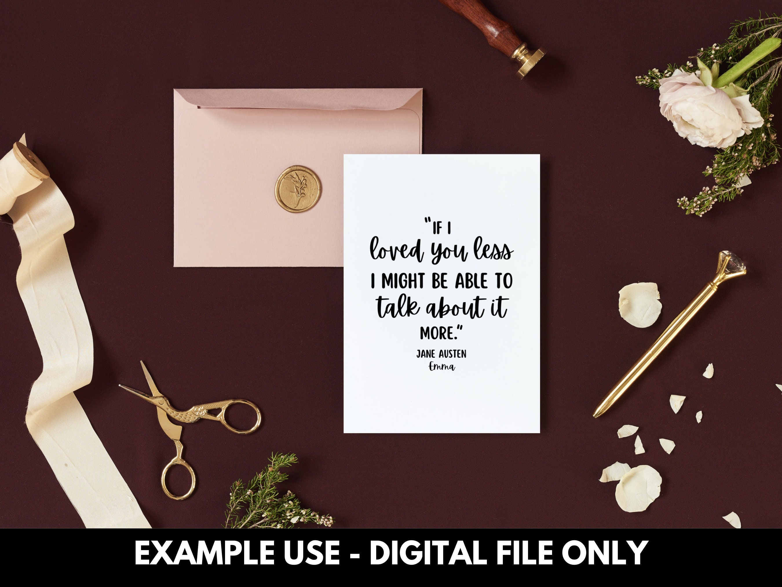 Jane Austen SVG, Emma Jane Austen SVG, Jane Austen Quote, Literary ...