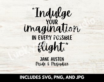25 Jane Austen SVG Bundle, Jane Austen Quote, Literary Quote SVG, Book ...