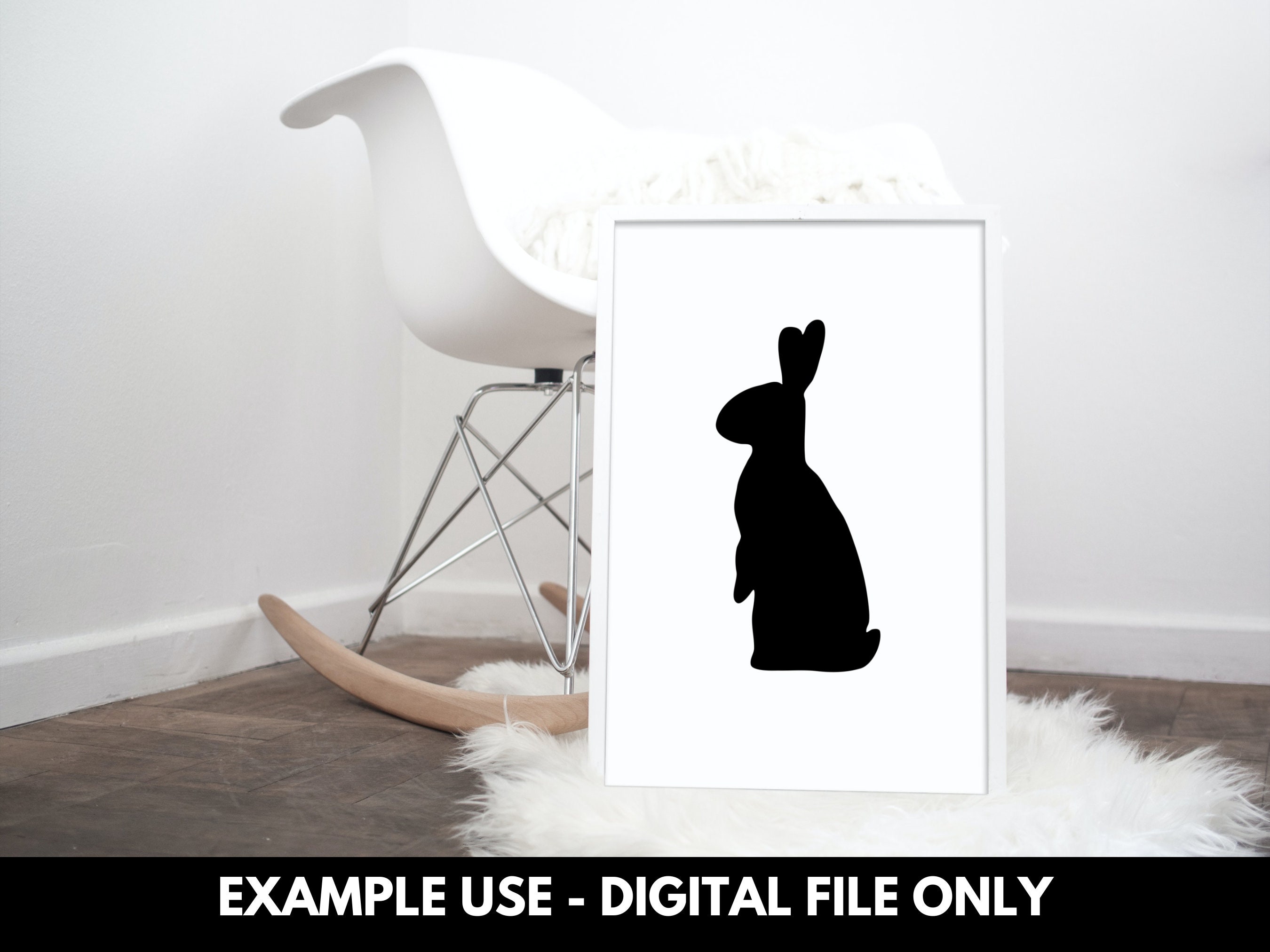 8 Rabbit SVG/PNG Bundle, Bunny Svgs, Bunny Rabbit Svgs, Easter Svg ...