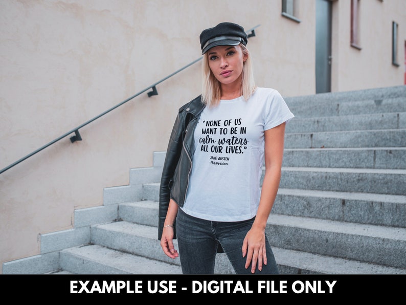 25 Jane Austen SVG Bundle Jane Austen Quote Literary Quote - Etsy