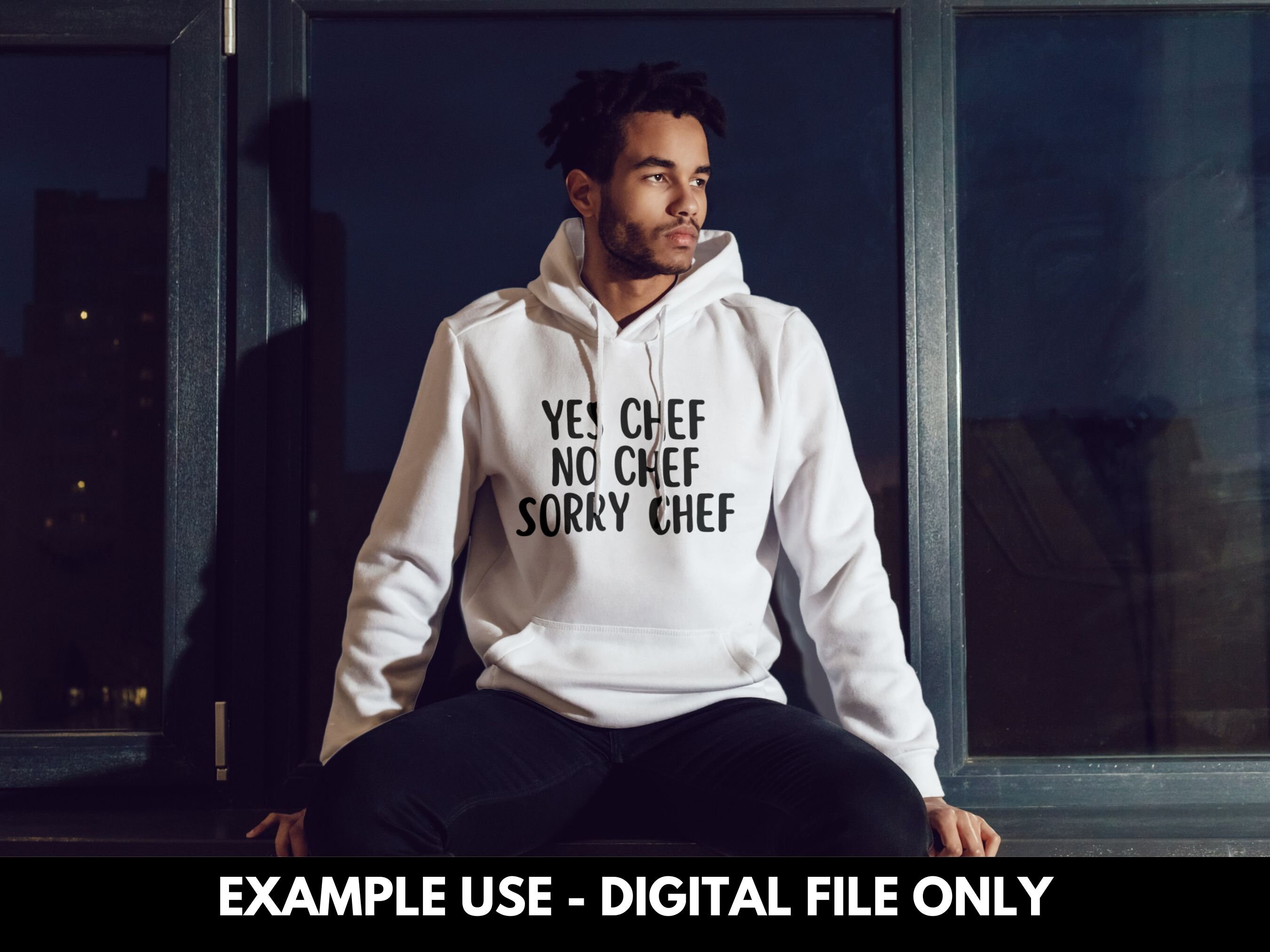 Yes Chef No Chef Sorry Chef SVG Cooking Svg Cut Files for Cricut Chef ...