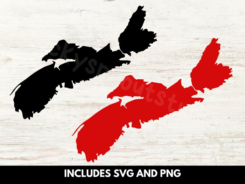 Nova Scotia SVG, Canada Provinces SVG, Cut File Design, Commercial Use ...