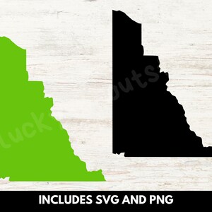 Yukon SVG Canada Provinces SVG Cut File Design Commercial - Etsy