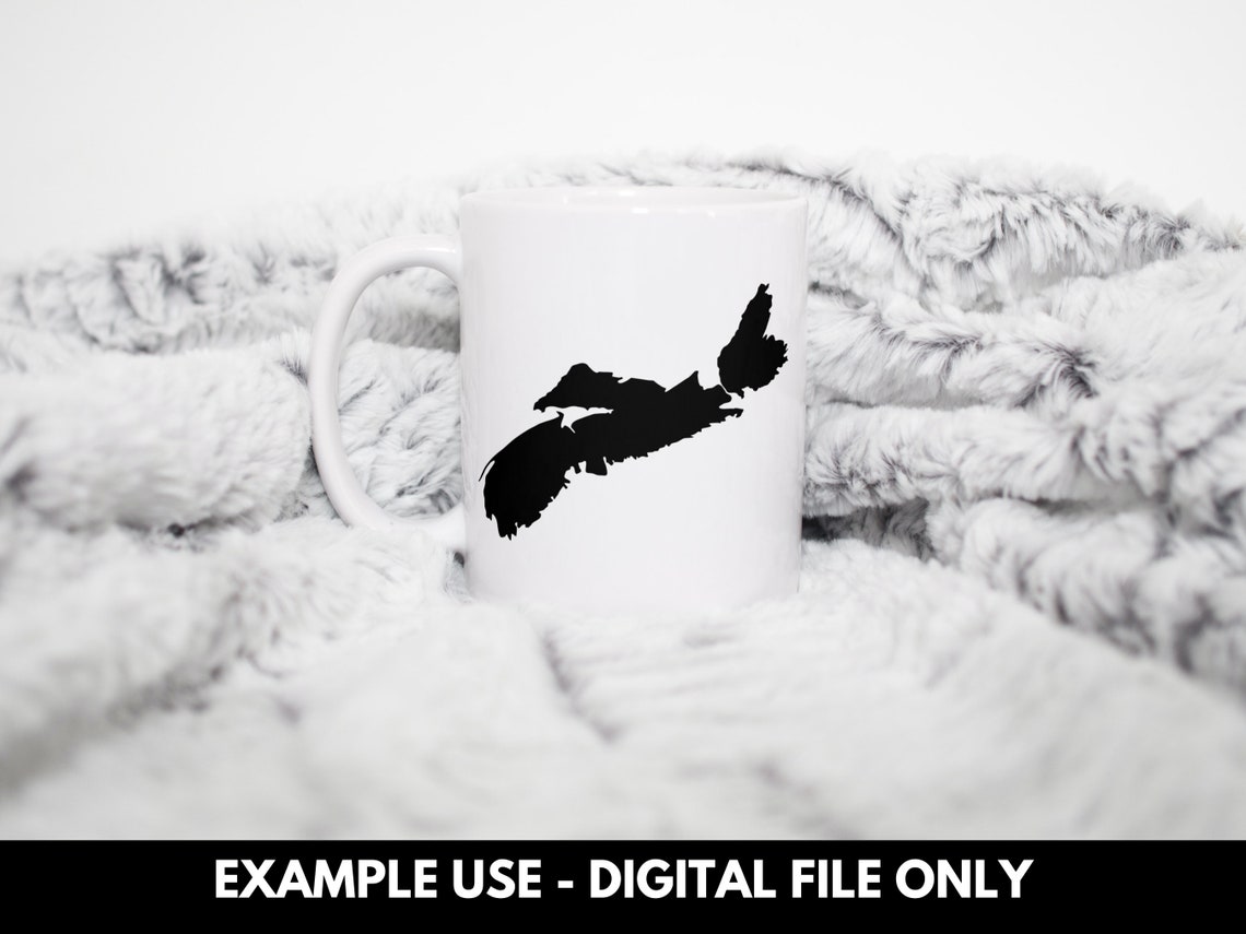 Nova Scotia SVG, Canada Provinces SVG, Cut File Design, Commercial Use ...