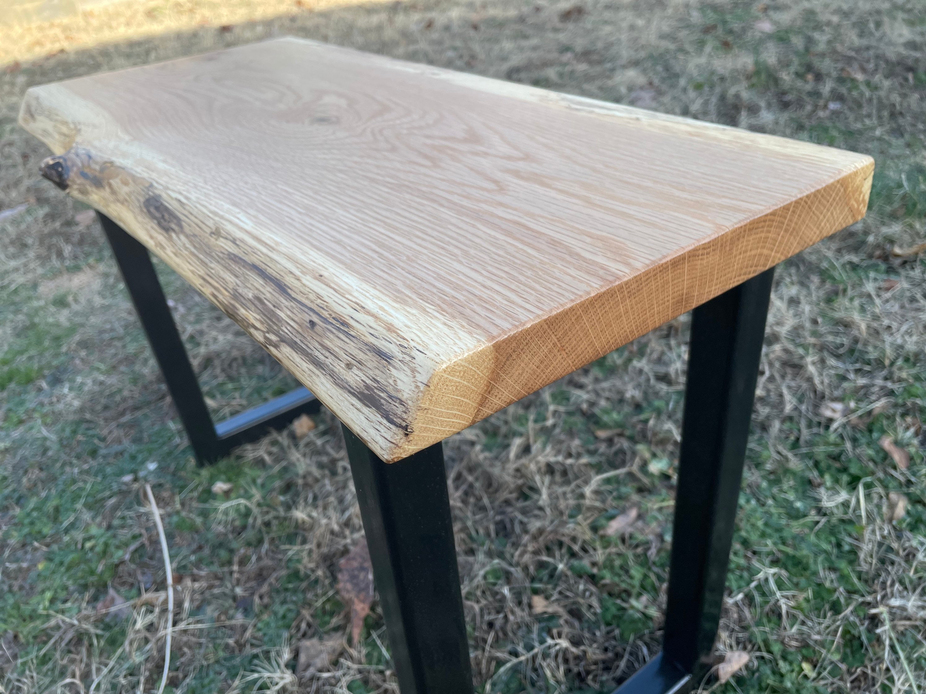 Modern Live Edge Bench / Entry Way Bench / Hand Made Solid - Etsy
