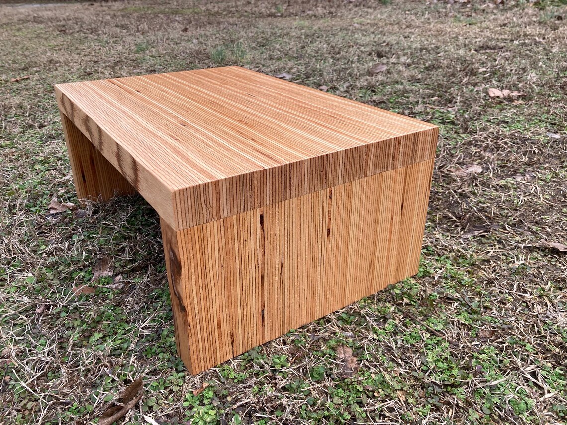 Heavy-duty Baubuche Wood Step Stool / Foot Stool / Bed Stool / Low ...