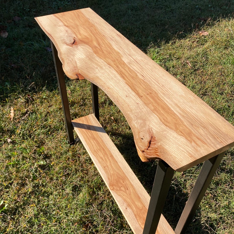 Live Edge Console - Etsy