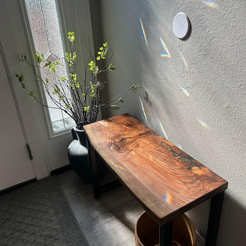 Entry Bench Metal Rack - Etsy