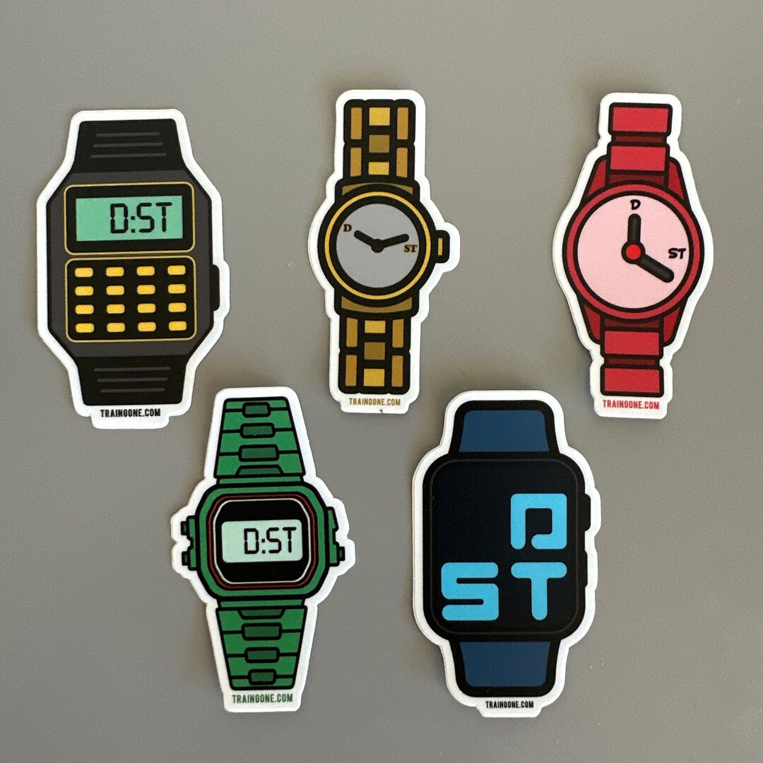 DST Watch Sticker Bundle // Vinyl Sticker // Laptop Sticker Notebook ...