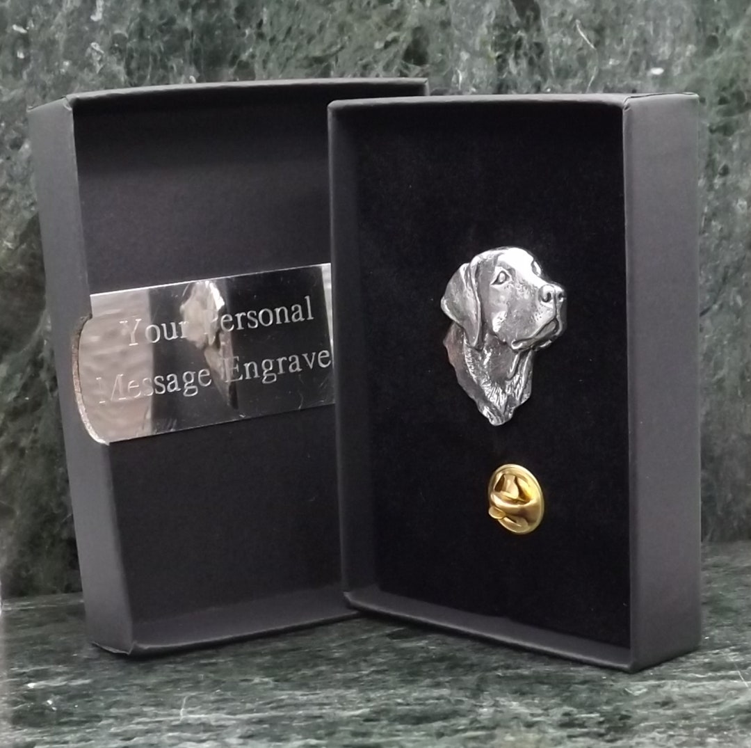Labrador Retriever Dog Lapel Pin, English Pewter Pin Badge, Lab Gift ...