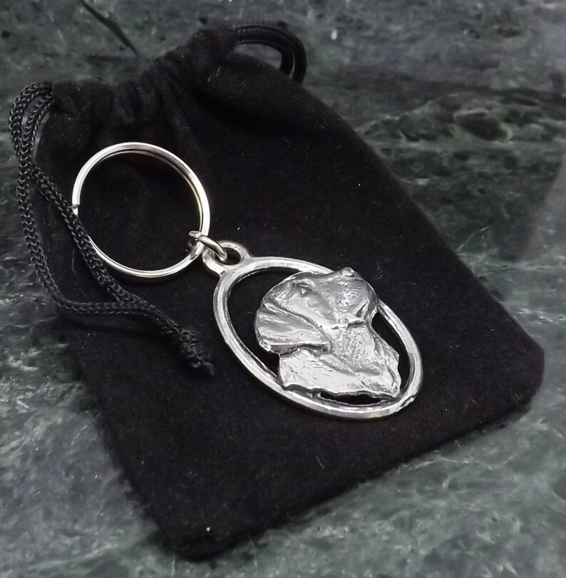 Labrador Key Chain English Pewter Key Ring Silver Retriever Gifts for ...