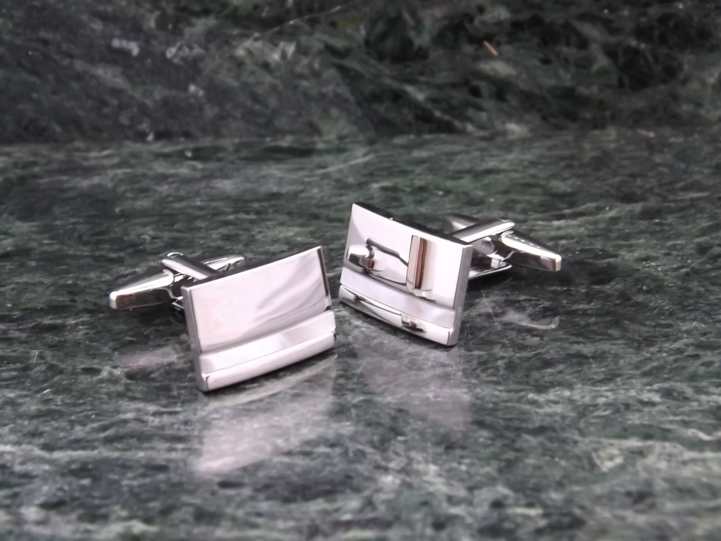 30th Pearl Wedding Anniversary Cufflinks Personalised Cufflinks Pearl ...