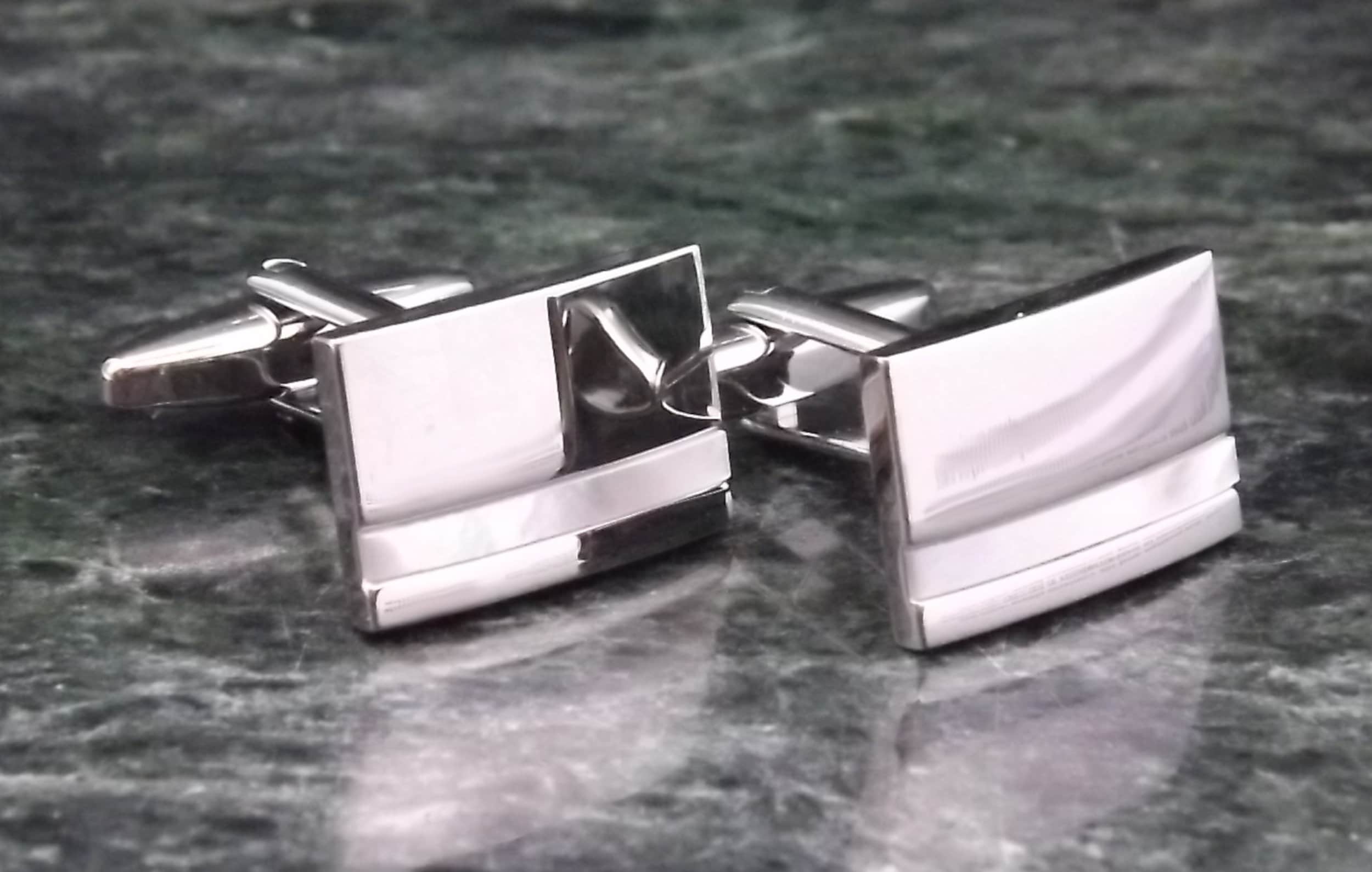 30th Pearl Wedding Anniversary Cufflinks Personalised Cufflinks Pearl ...