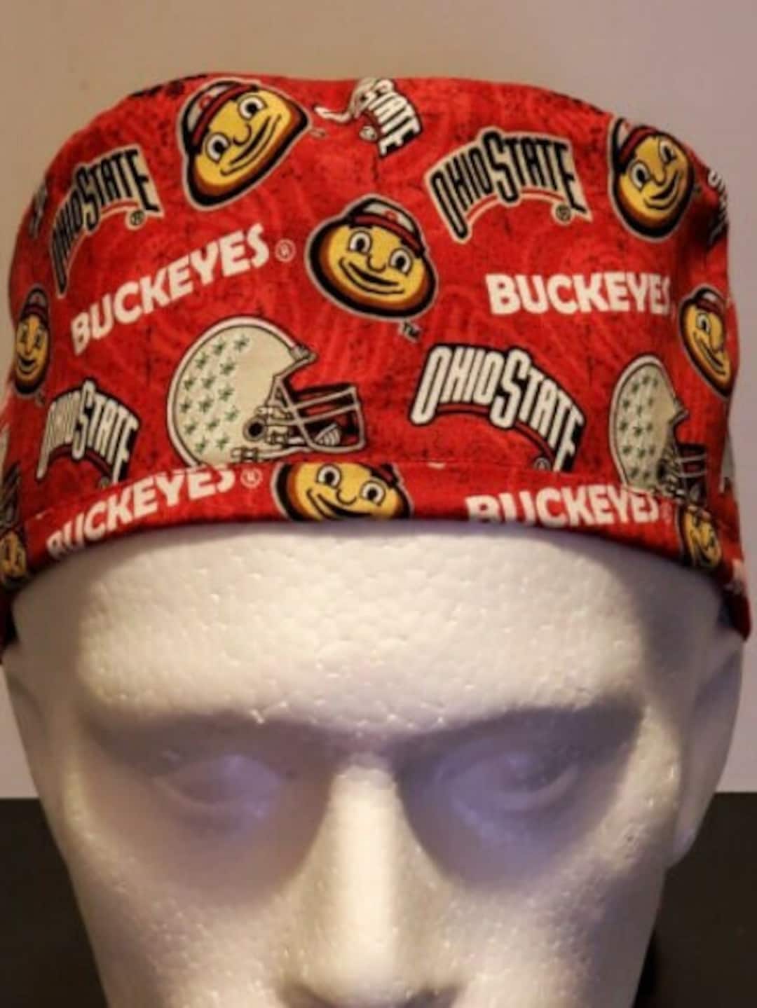 Ohio State Buckeyes Scrub Cap - Etsy