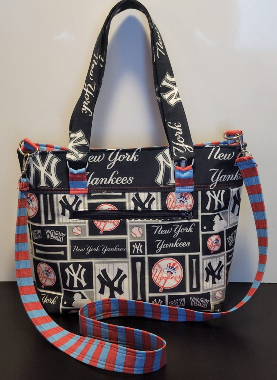 Handmade New York Yankees Handbag Purse - Etsy