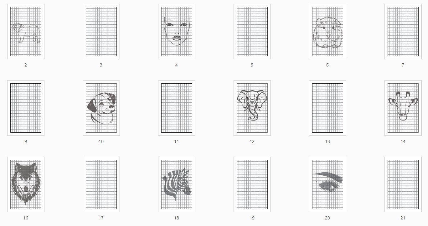 Printable Drawing Guide -unleash Your Creativity: Learn to Draw -PDF ...