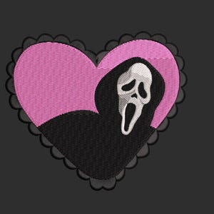 Machine Embroidery Designs, Scream - Etsy