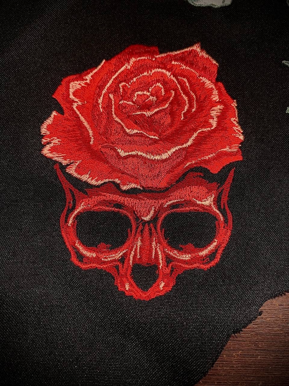 Machine Embroidery Design Skull - Etsy