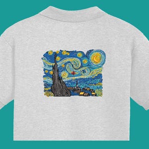Machine Embroidery Designs. Starry Night - Etsy