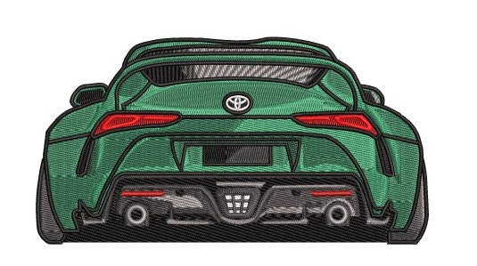 Machine Embroidery Designs, Car.supra - Etsy