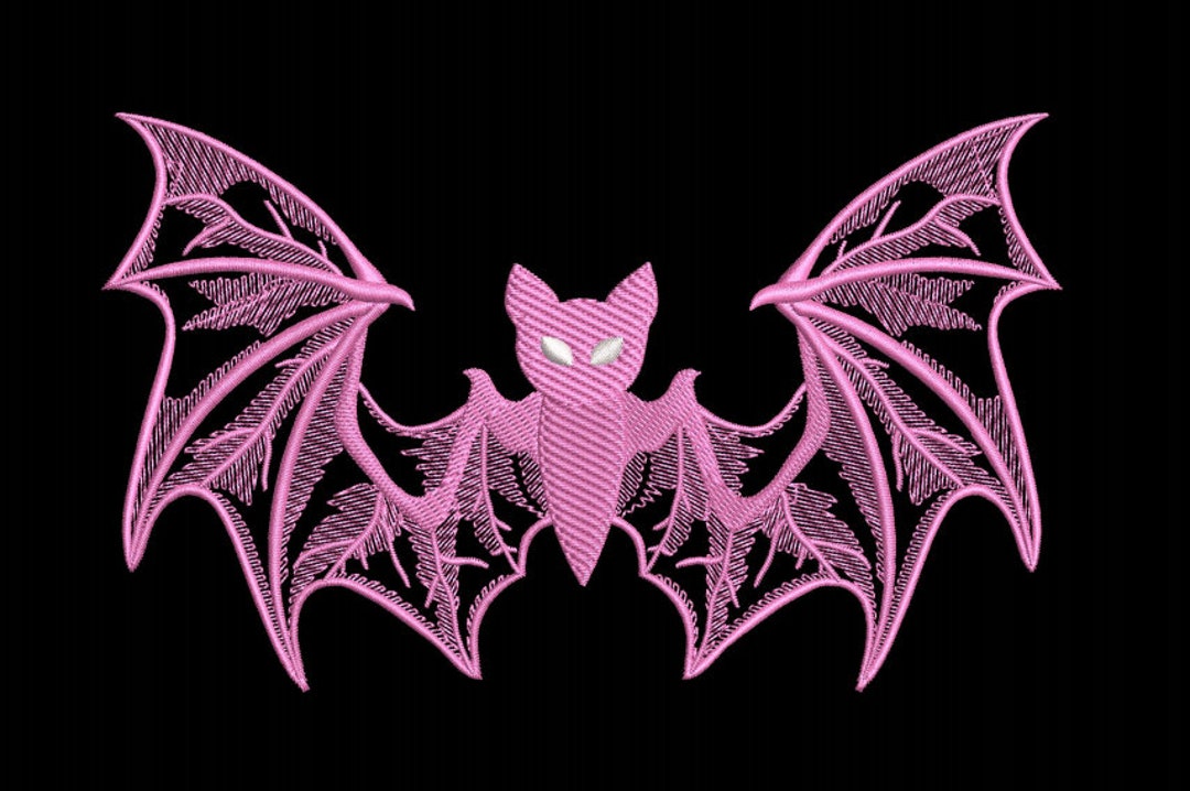 Machine Embroidery Designs, Bat - Etsy