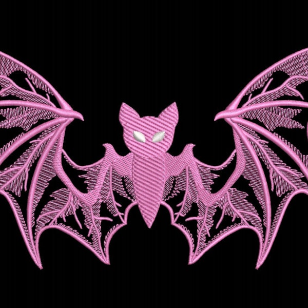 Bat Embroidery - Etsy