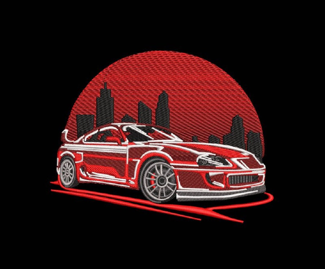 Machine Embroidery Designs, Car - Etsy