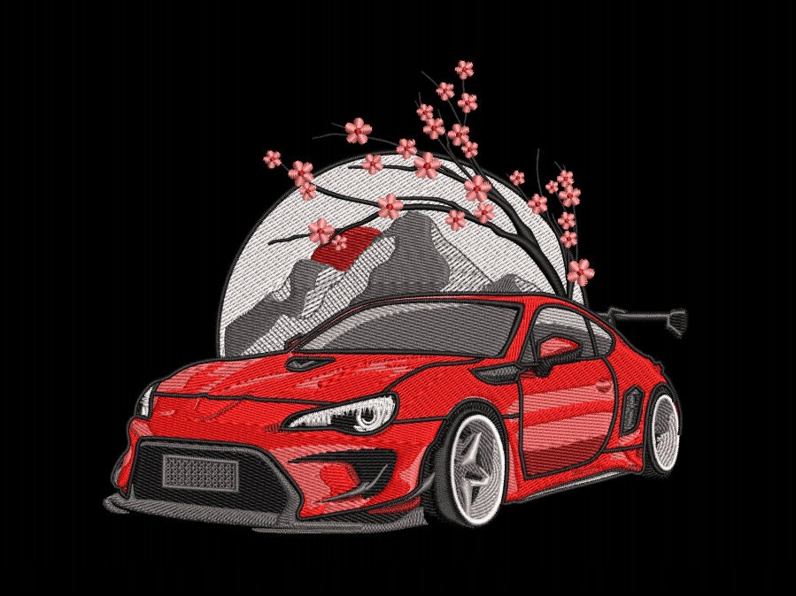 Machine Embroidery Designs, Car - Etsy