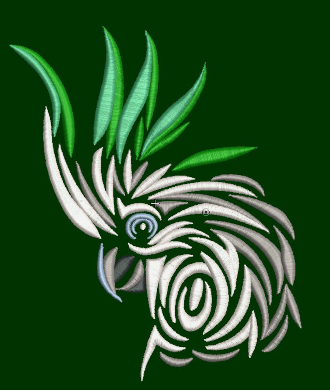 Machine Embroidery Designs,cockatoo Parrot - Etsy