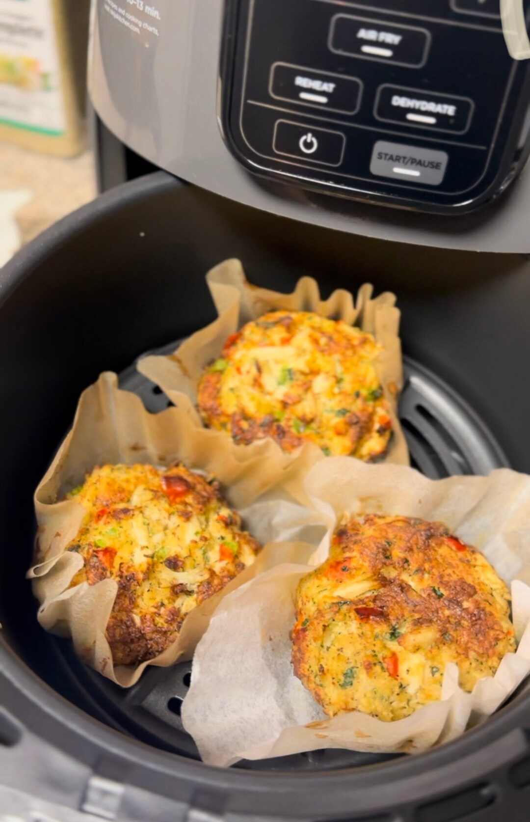 Air Fried Lump Crab Cakes Recipe Template - Etsy Canada