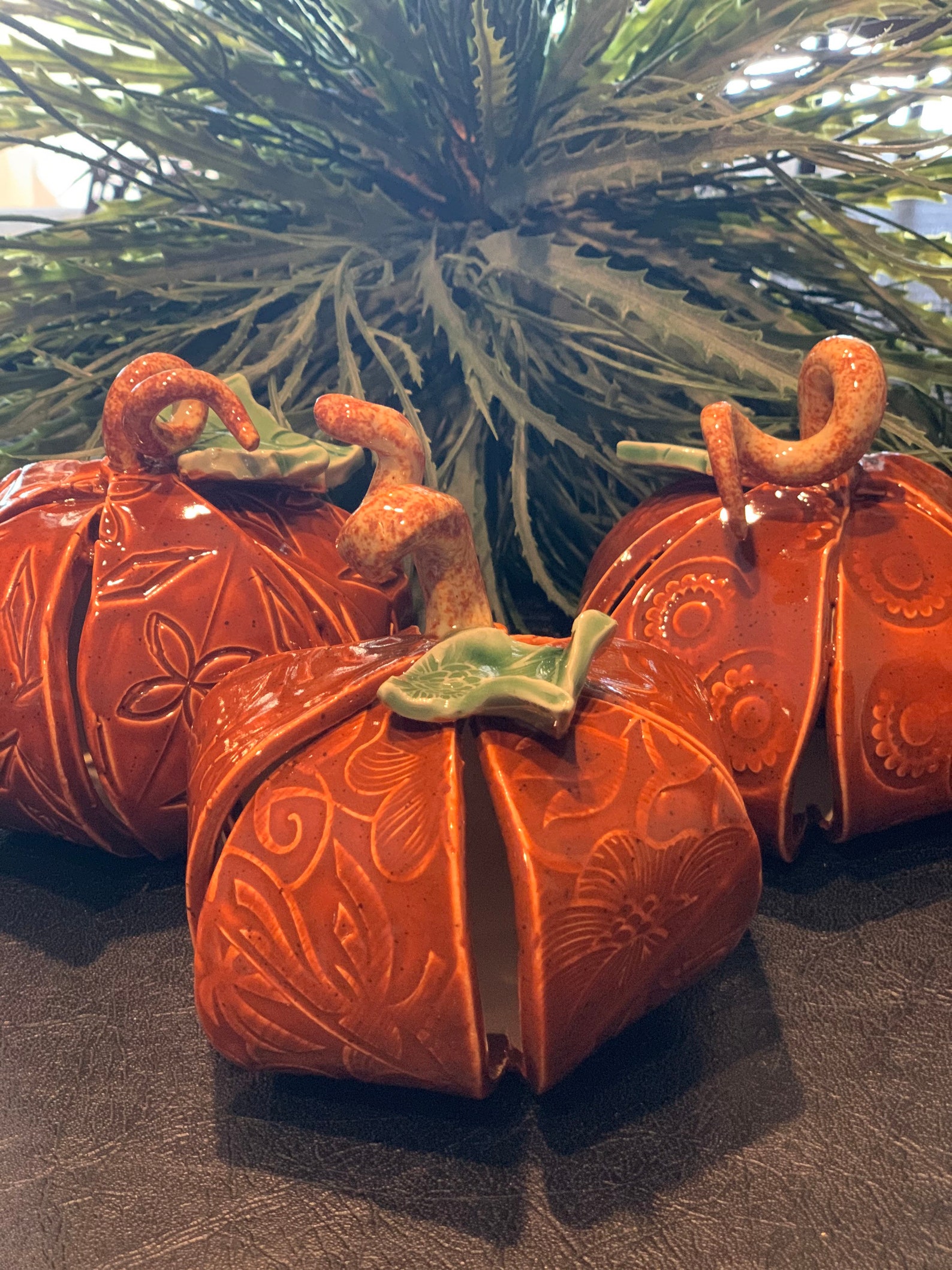 Harvest Ceramic Pumpkin Handmade Pottery Fall Harvest | Etsy