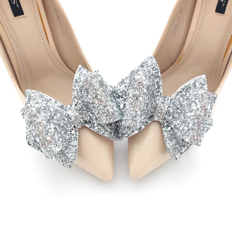 Silver Shoes - Etsy