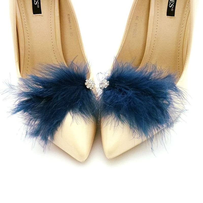 Feather Shoe Clips - Etsy