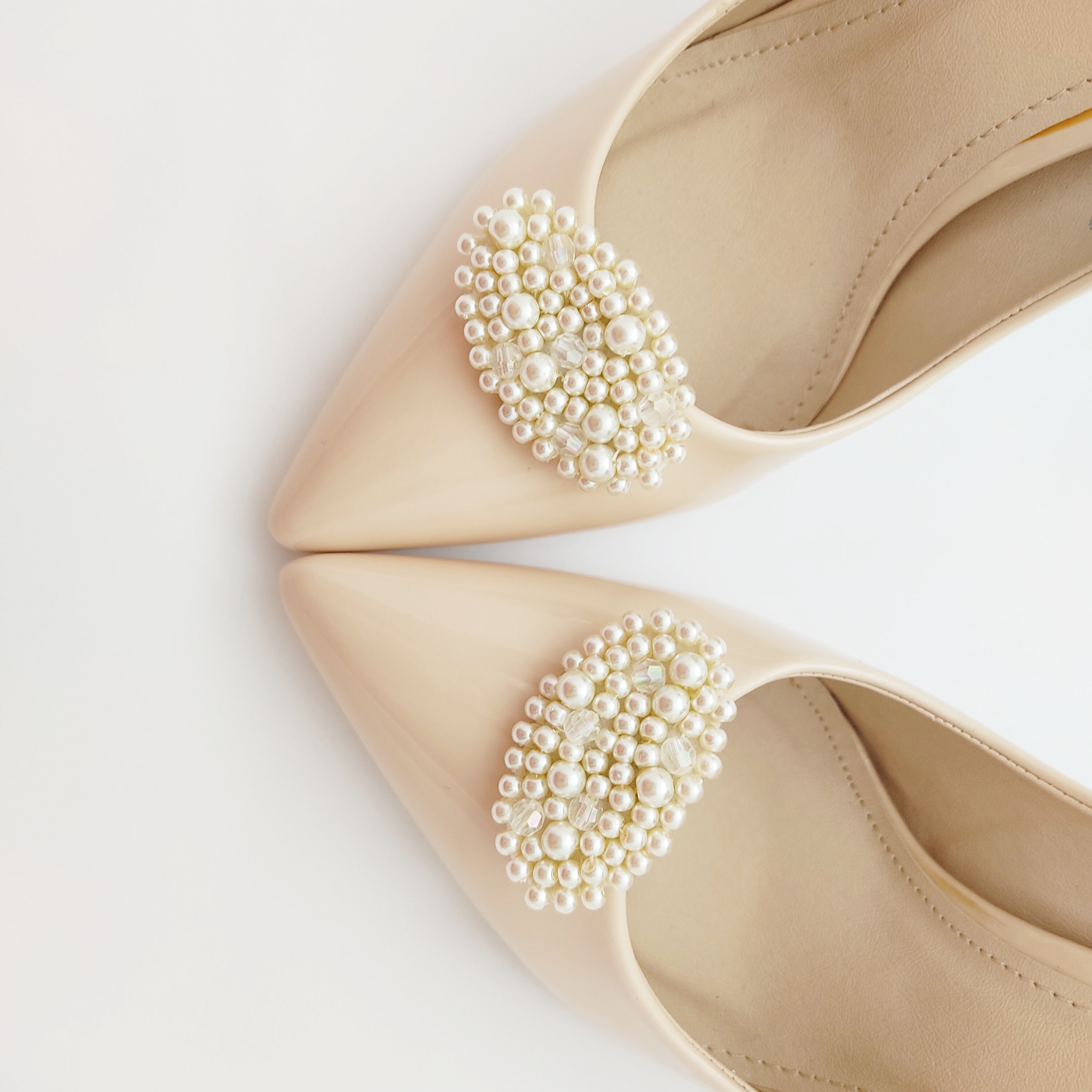 Shoe Clips Pearl | Luxury Shoe Decorations | Luxurious Pearl Ornaments ...