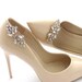 Jewelry Gold Shoe Clips Shoes Clip Wedding Bridal Decorations ...